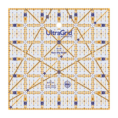 Ruler | UltraGrid 6" Square – The Quilty Shop