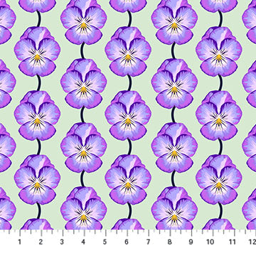 Iconic Pansy | Anna Maria | AMT124-83C | Lavender – The Quilty Shop