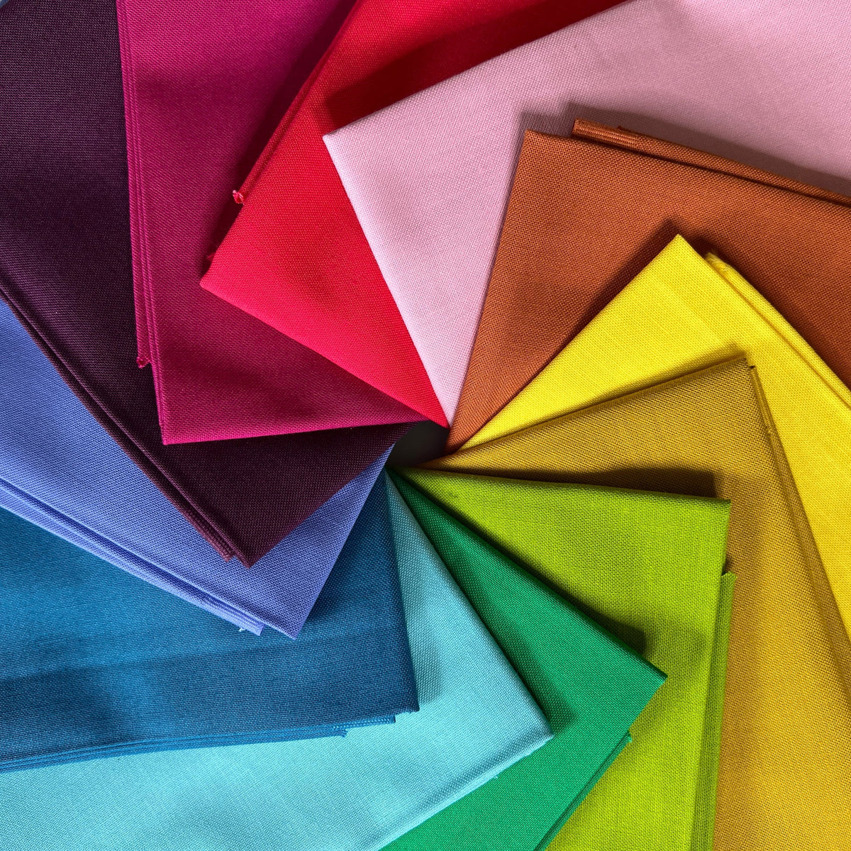 Fat Quarter Bundle | Anna Maria Happy Place Solids | 12pc. – The Quilty ...