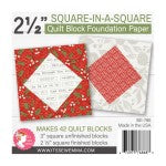 FPP | 2.5" Square-In-A-Square Foundation Paper | 42 Blocks – The Quilty ...