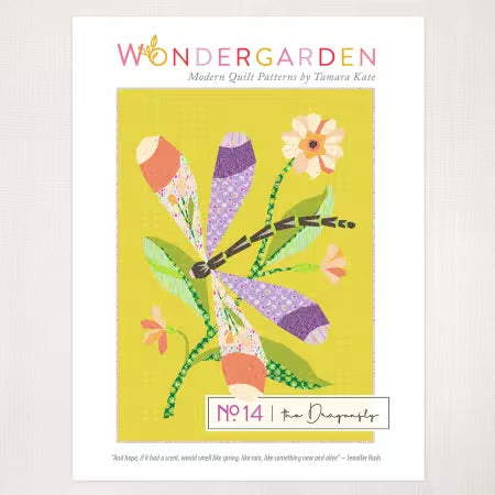 Quilt Pattern | Wondergarden The Dragonfly | Tamara Kate – The Quilty Shop
