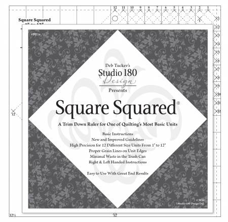 Ruler | Large Square Squared | Studio 180 – The Quilty Shop