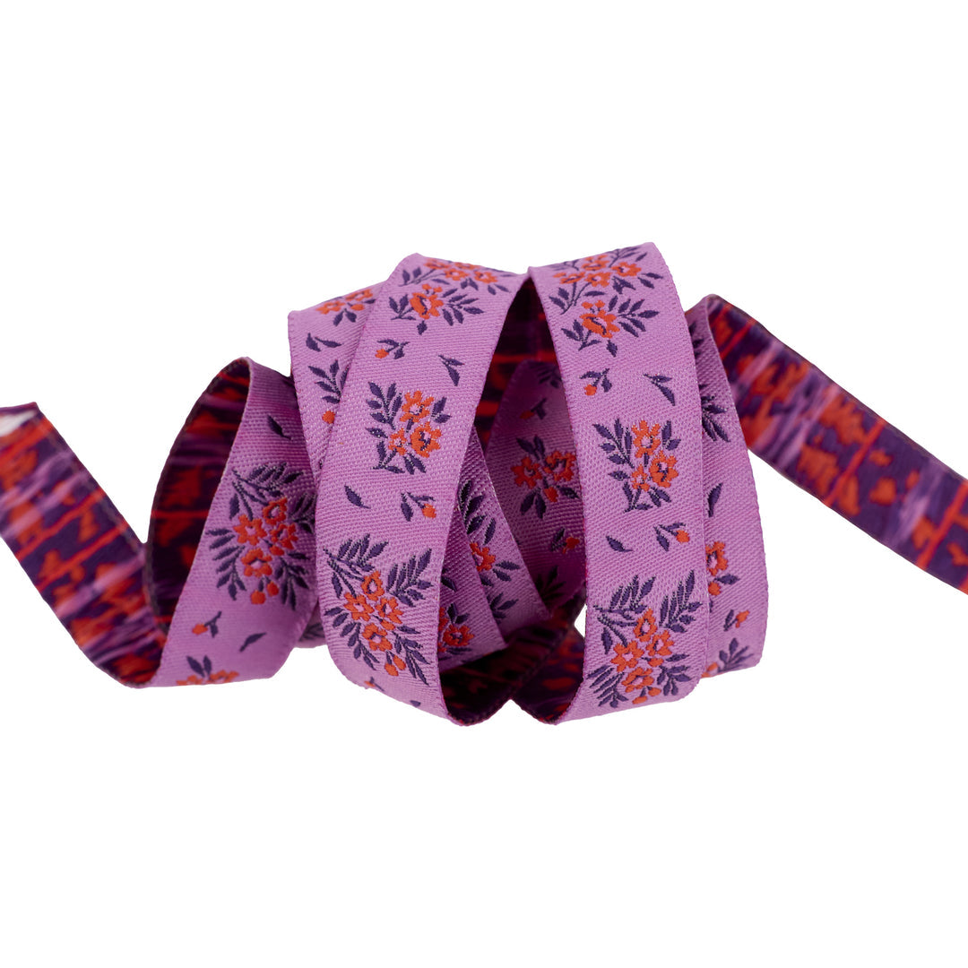 Ribbon | Tula Pink True Colors 2025 | What a Ditz | Heliotrope | 5/8 ...